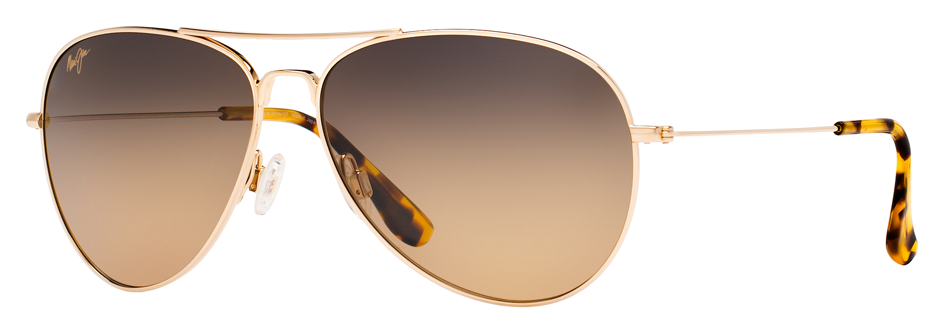 Maui Jim Mavericks Polarized Sunglasses - Gold/HCL Bronze | Cabela's